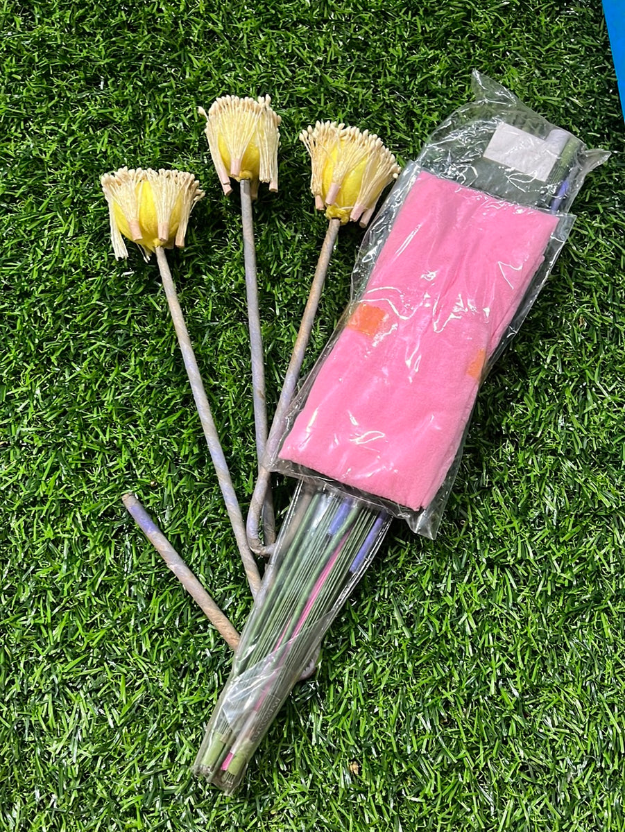 Stocking cloth flower 2 – KnowHowArtCraft