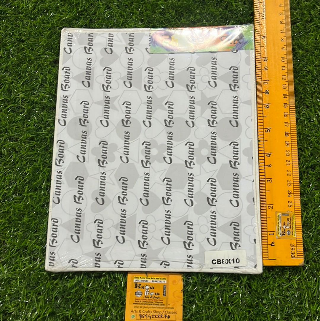 Canvas board 8x10 inch