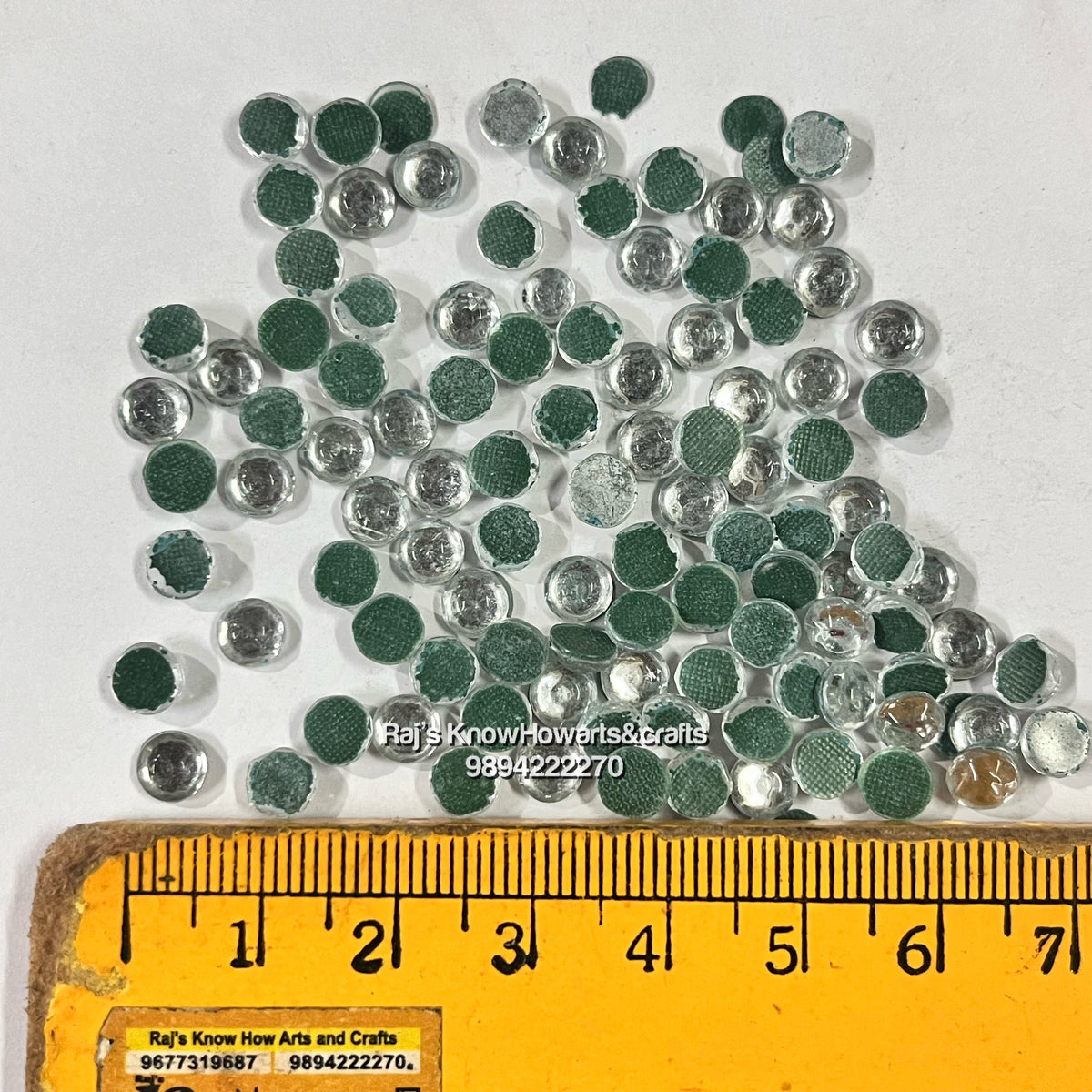 4mm Round kundan ironing stone - 50g in a pack – KnowHowArtCraft