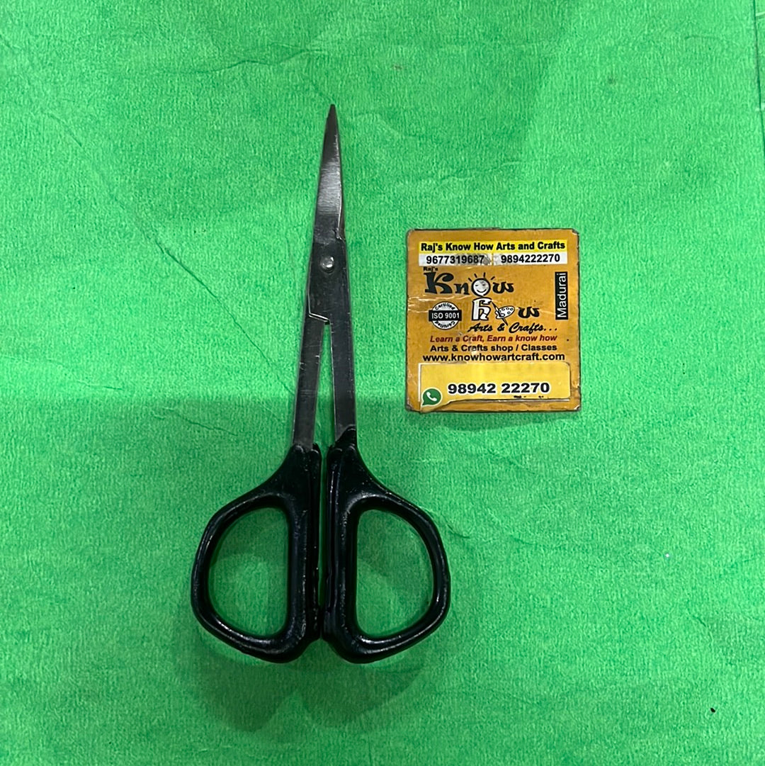 Plastic handle scissors – KnowHowArtCraft
