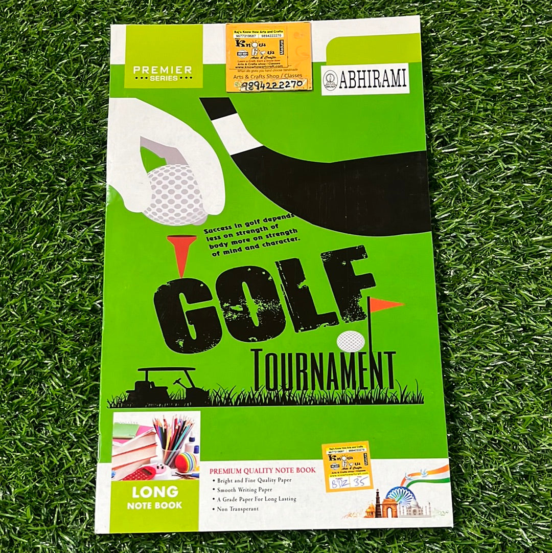 63x78.5 Long Note Book Exercise notebook - Ruled – KnowHowArtCraft