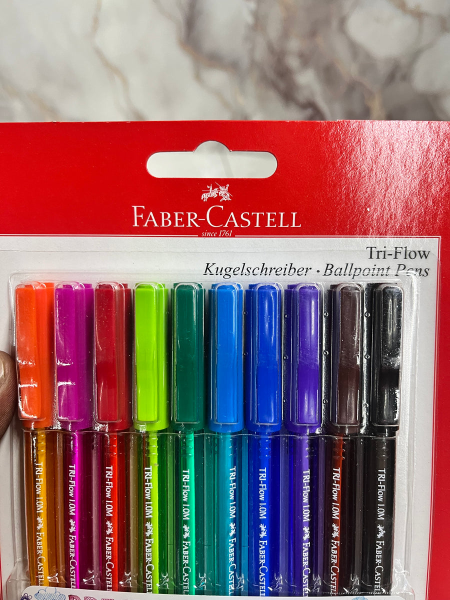 Faber castle tri flow color pen set – KnowHowArtCraft