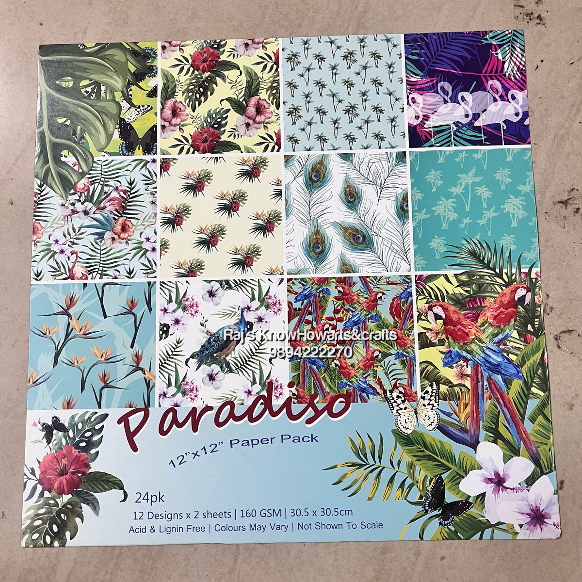12 x 12 Design Papers – KnowHowArtCraft