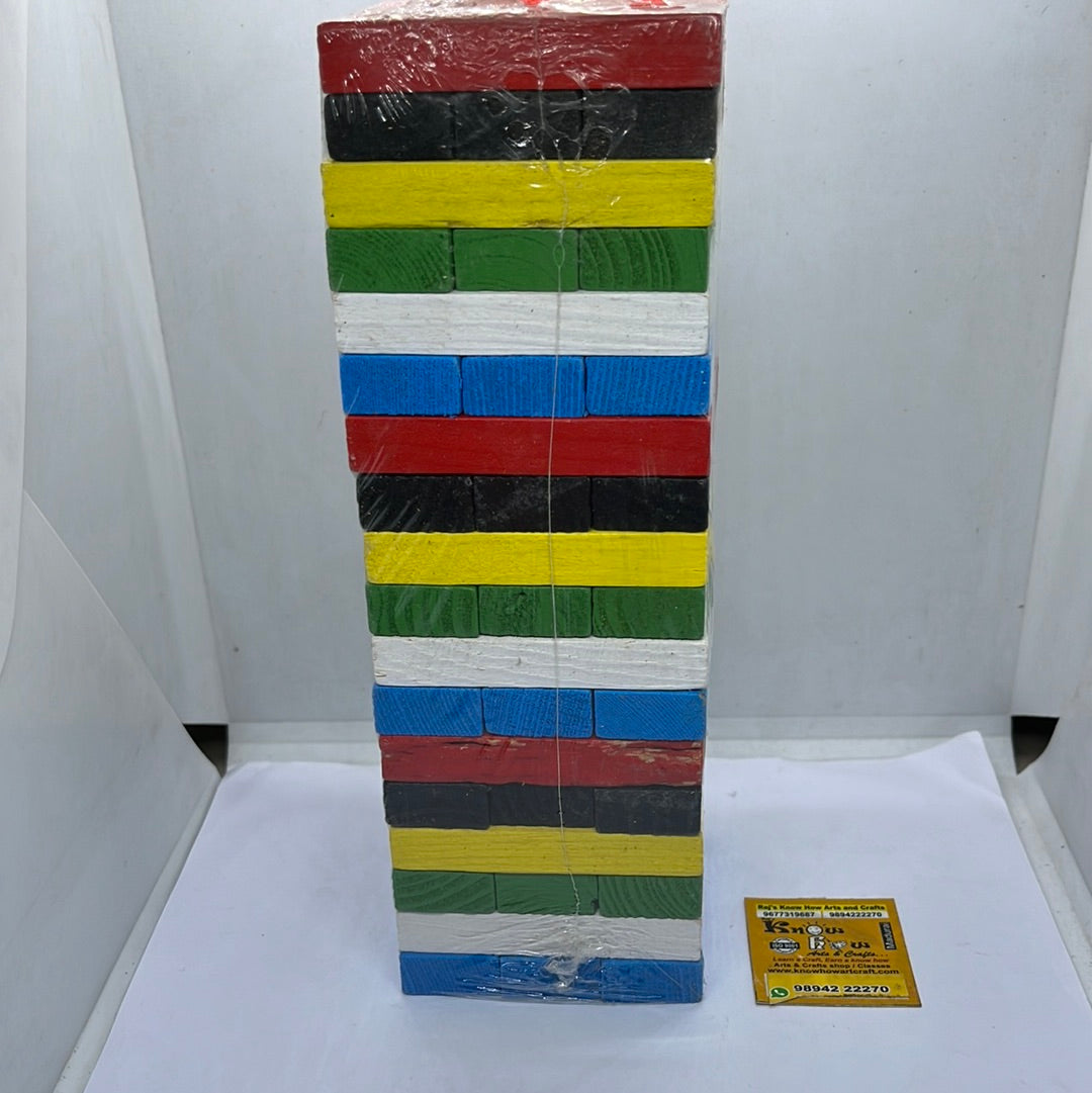 Wooden toys 54 wood pieces – KnowHowArtCraft