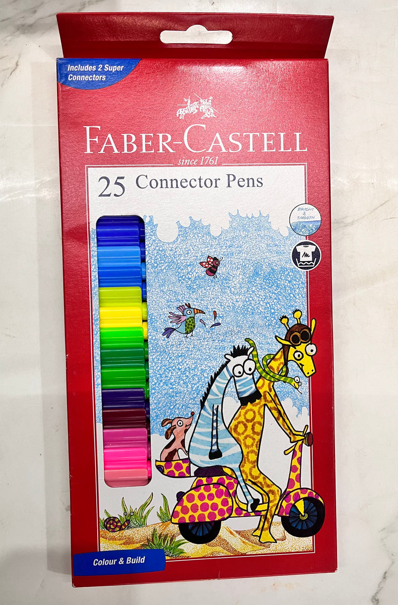 Faber castell connector pens -1pack different 3 shades – KnowHowArtCraft