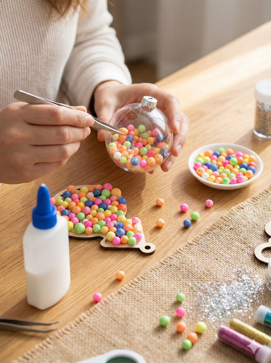 Thermocol Balls Multicolour (5 packet) – KnowHowArtCraft