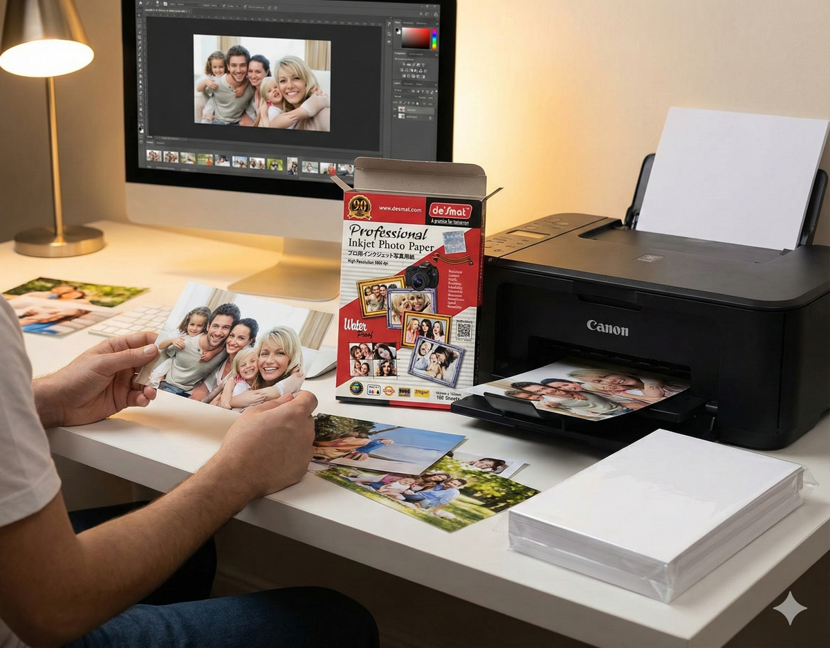 Desmat inkjet Photo Paper 100Sheets 4R 1 Box – KnowHowArtCraft
