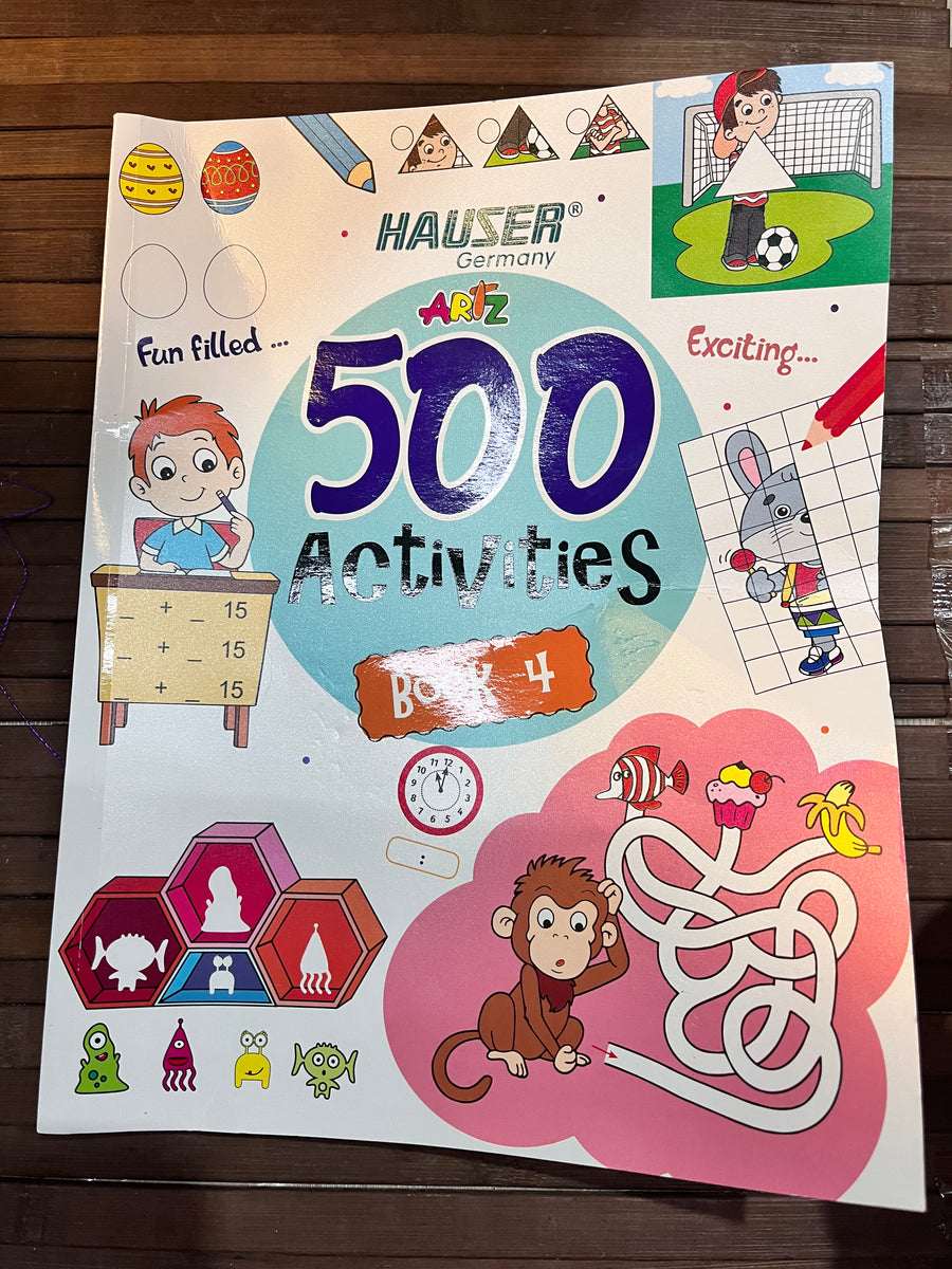 Hauser Germany 500 activities book kit – KnowHowArtCraft