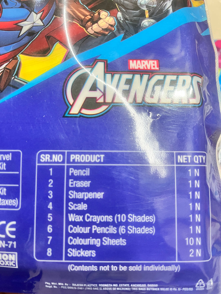 Apsara marvel avengers kit pack/₹90 – KnowHowArtCraft