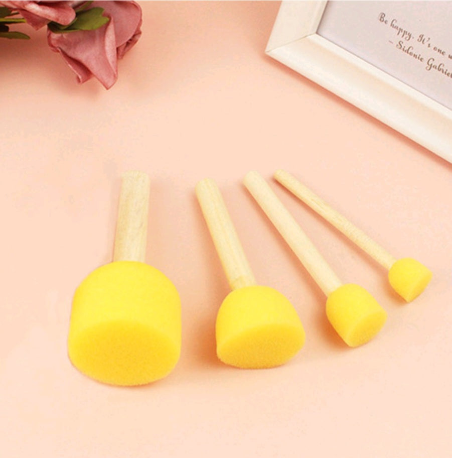 Dapping Sponge brush set of 4 – KnowHowArtCraft
