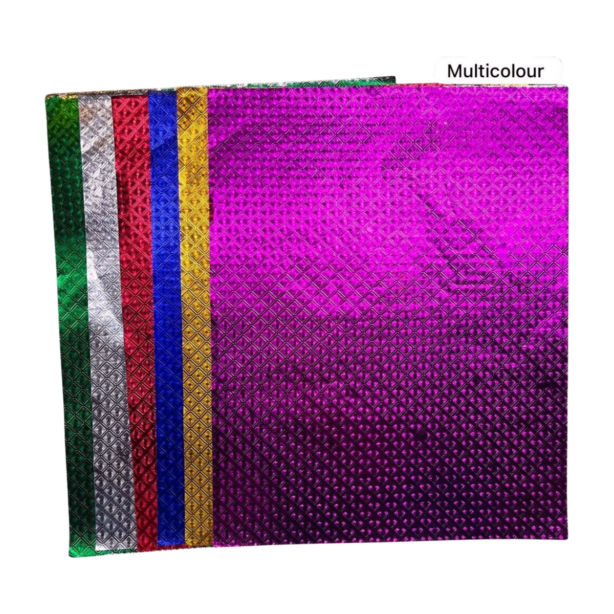 Diamond metalic Multicolour sheet( 2 piece each colour in a pack ...