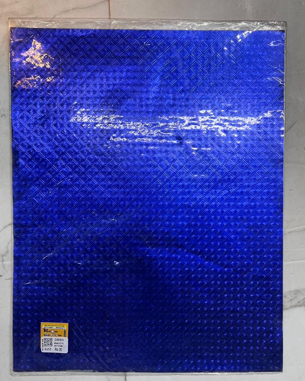 Diamond metalic Blue(10 sheet) – KnowHowArtCraft