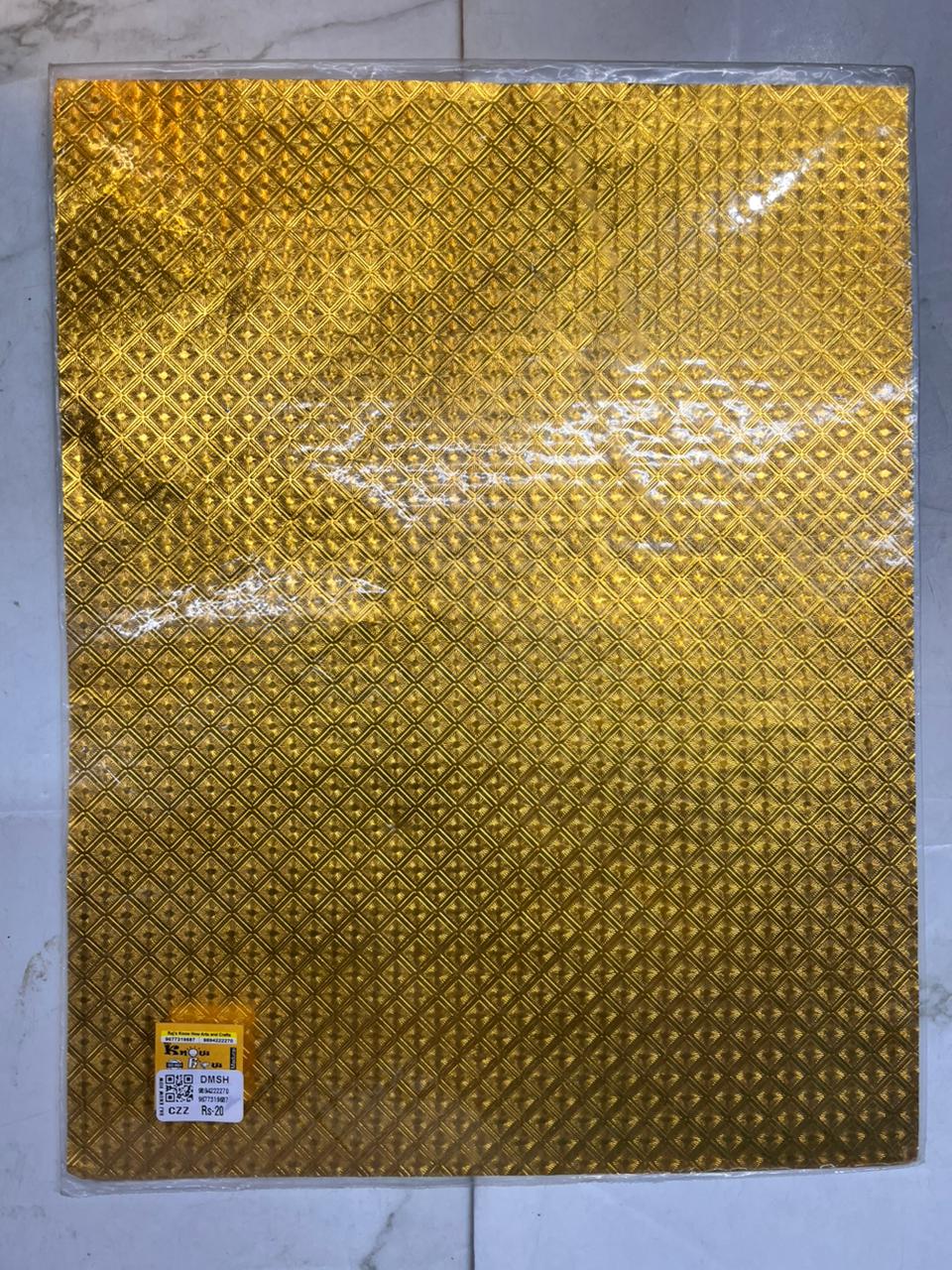 Diamond metalic gold (10 sheet) – KnowHowArtCraft