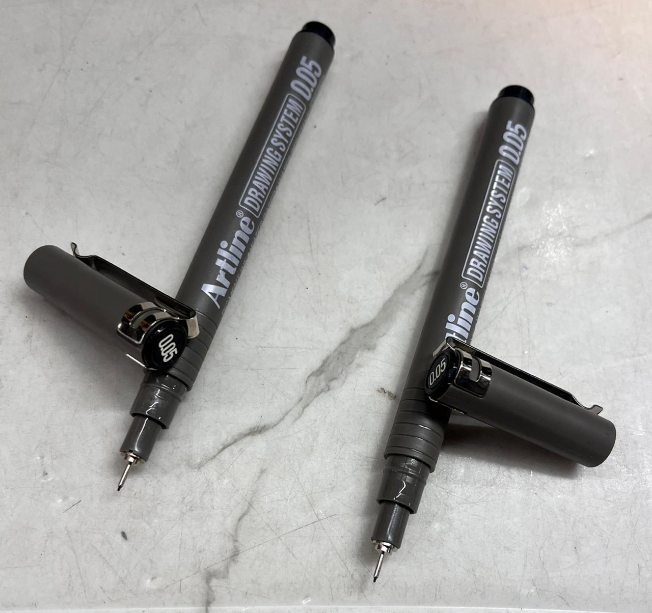 0.05 Artline Drawing System Black - 8001 – KnowHowArtCraft