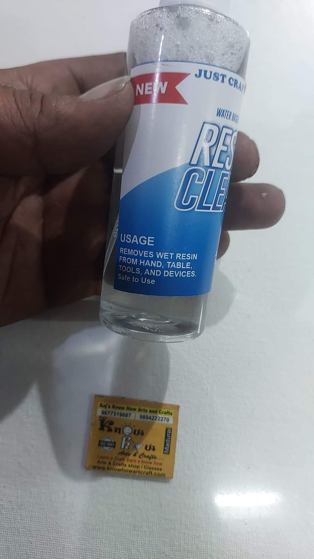 Resin clean – KnowHowArtCraft