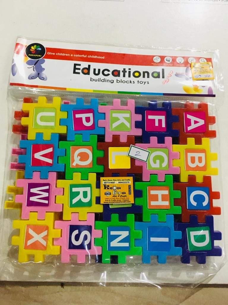 Alphabet blocks – KnowHowArtCraft