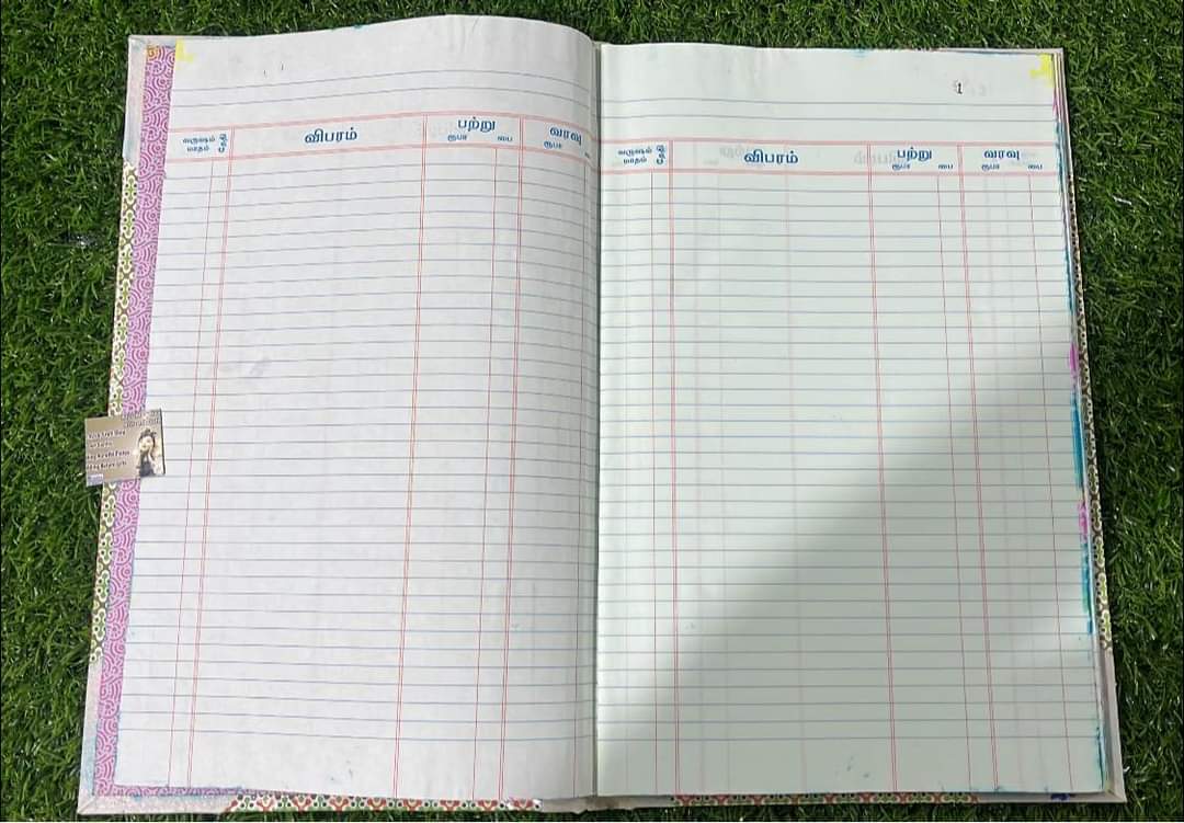 Long size account note book – KnowHowArtCraft
