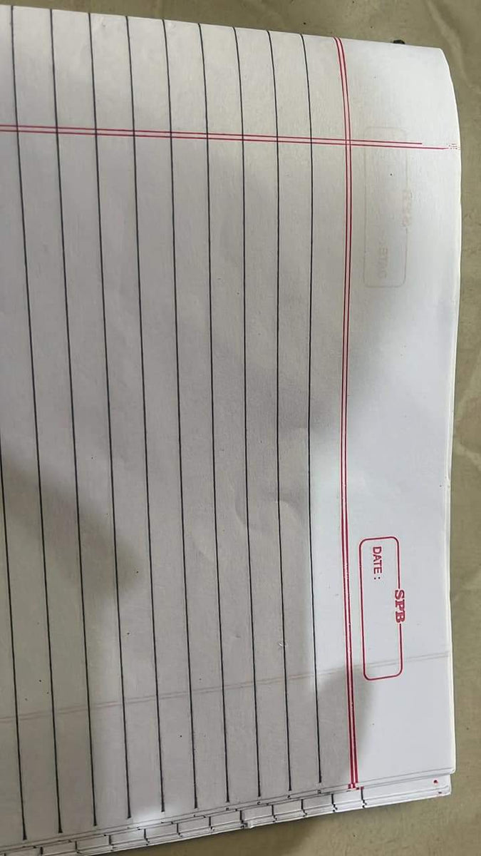 Ruled exam paper 12sheets – KnowHowArtCraft