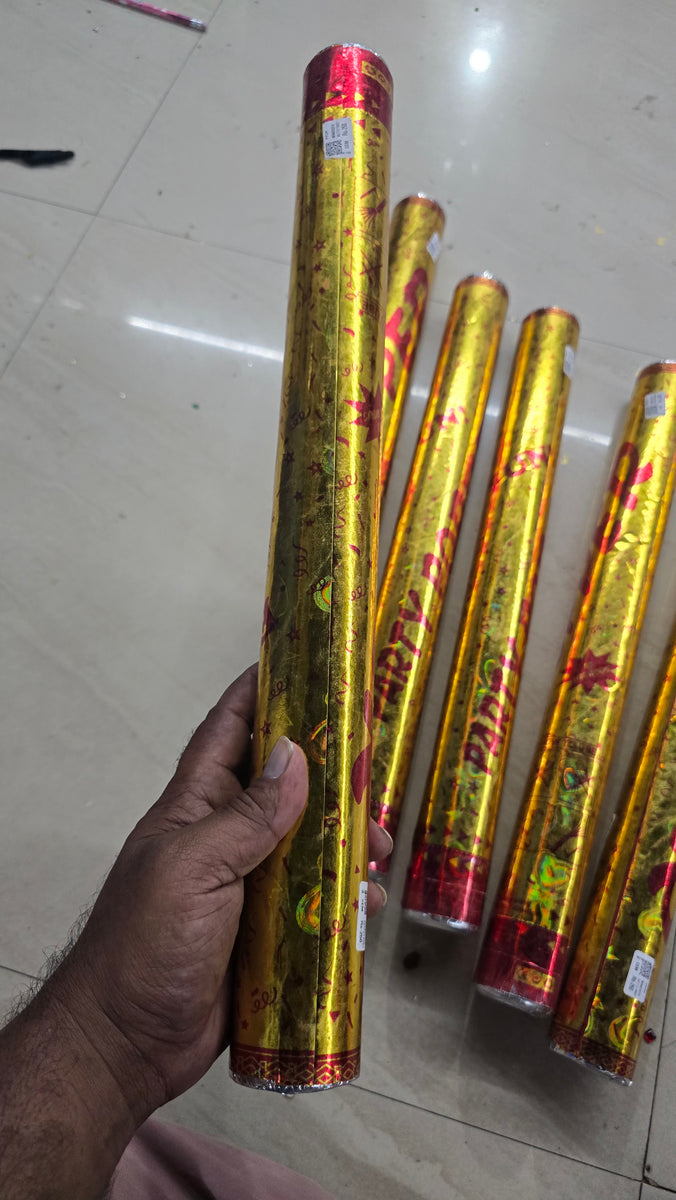 Party poppers 1 piece pack-ppop – KnowHowArtCraft