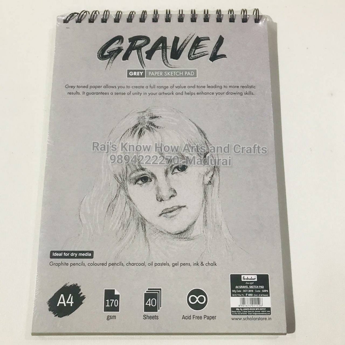 scholar Grey paper A4 – KnowHowArtCraft