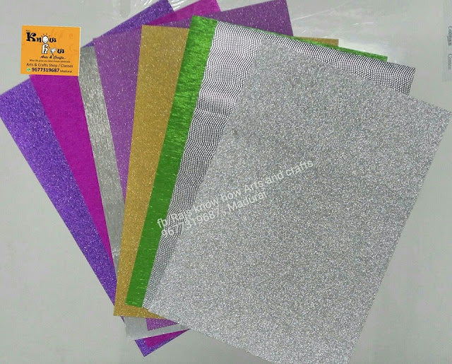 Holographic shiny paper a4 size – KnowHowArtCraft