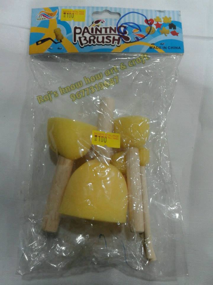 Dapping Sponge brush set of 4 – KnowHowArtCraft