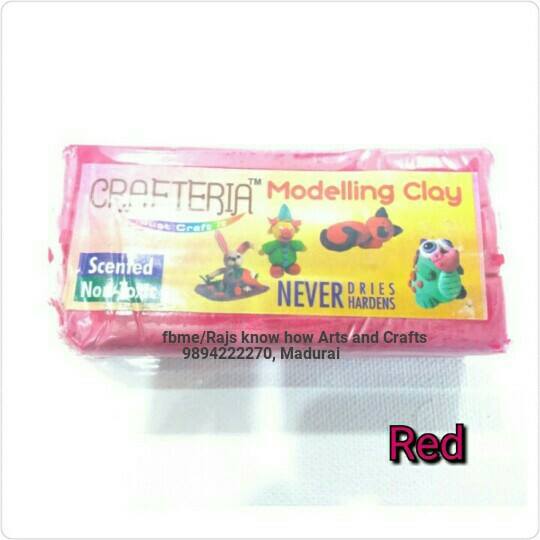 Red Modelling clay – KnowHowArtCraft