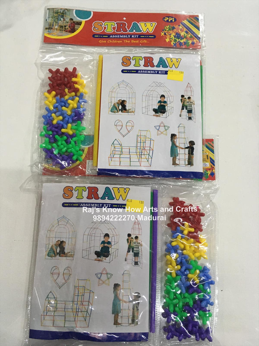 Straw assemble kit – KnowHowArtCraft
