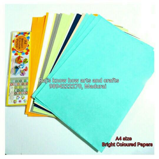 Craft color paper set – KnowHowArtCraft