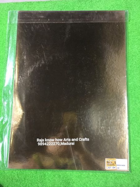 A3 size gold metallic sheet – KnowHowArtCraft