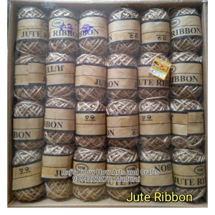 Jute ribbon 10meter -2 piece – KnowHowArtCraft