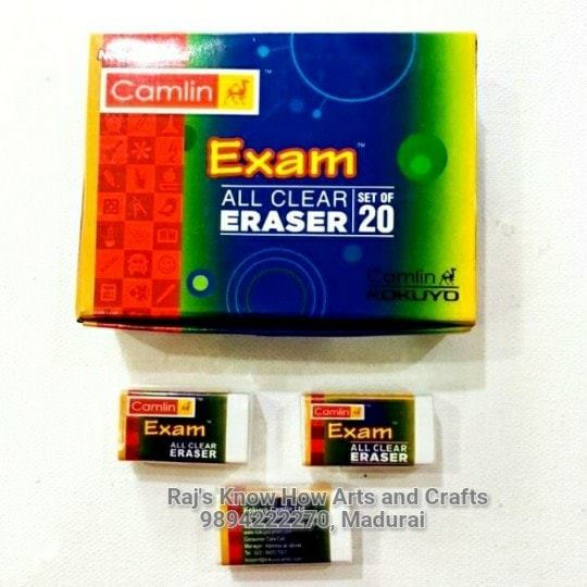 Camlin eraser – KnowHowArtCraft