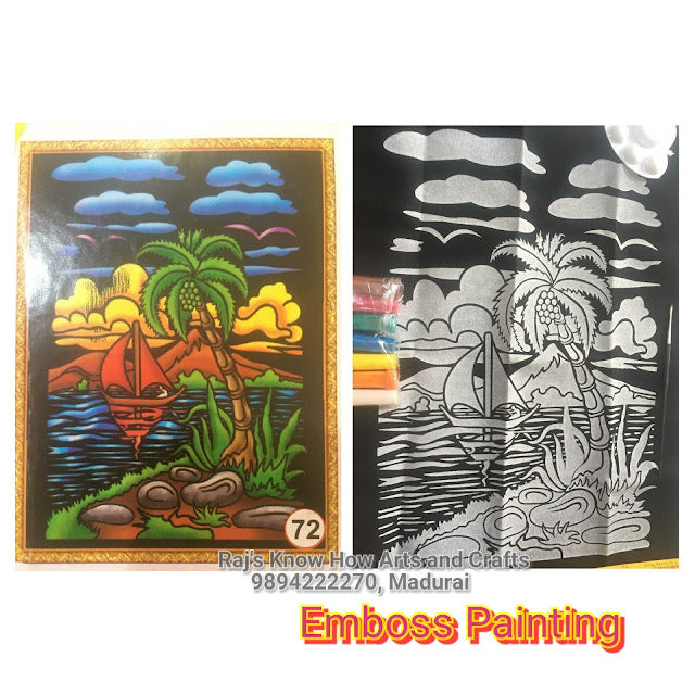Emboss Painting Kit – KnowHowArtCraft