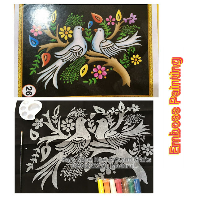 Emboss Painting Kit – KnowHowArtCraft