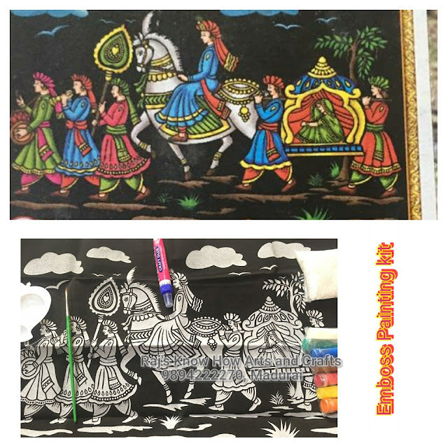 Emboss Painting Kit code - 05 – KnowHowArtCraft