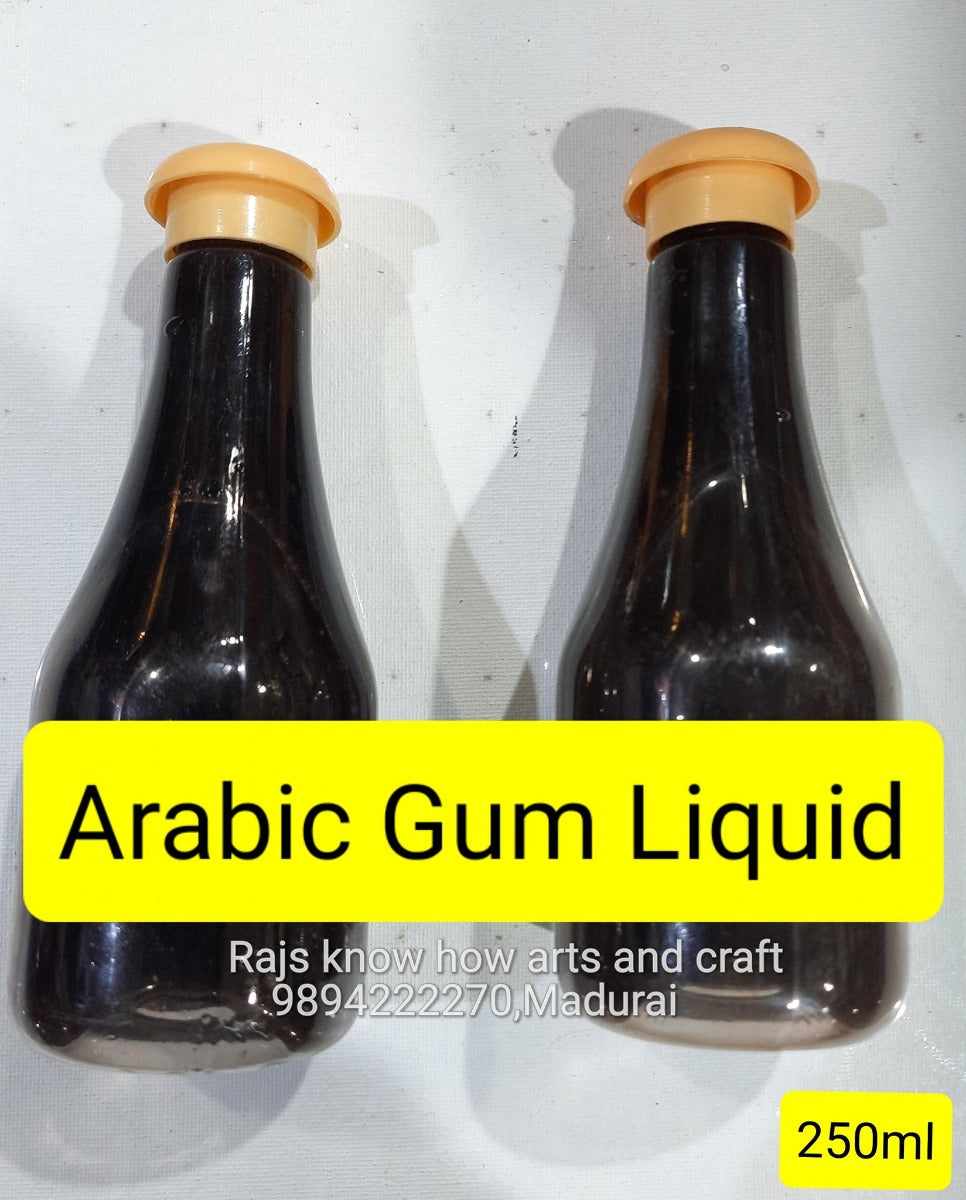 Arabic Gum Liquid-250ml-1 bottle – KnowHowArtCraft