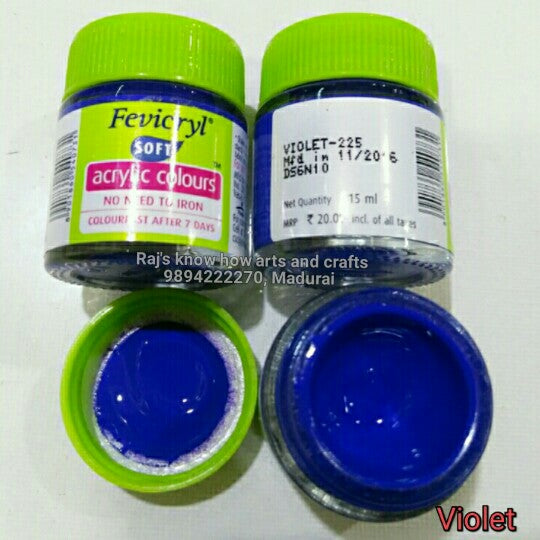 Violet Acrylic colour – KnowHowArtCraft