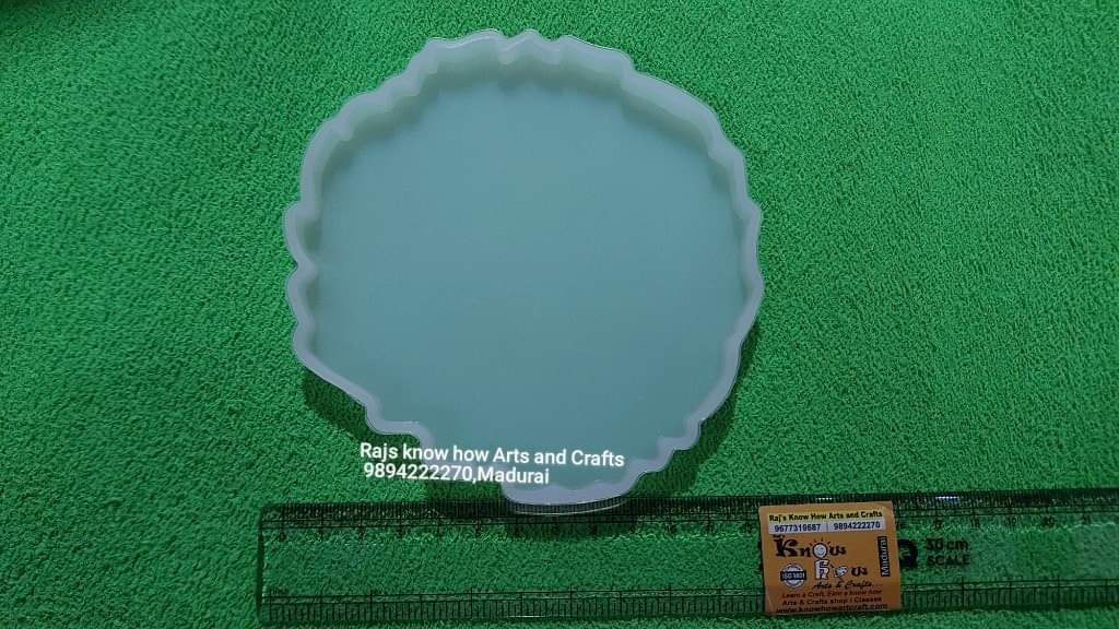 6 inch irregular circle resin mold – KnowHowArtCraft