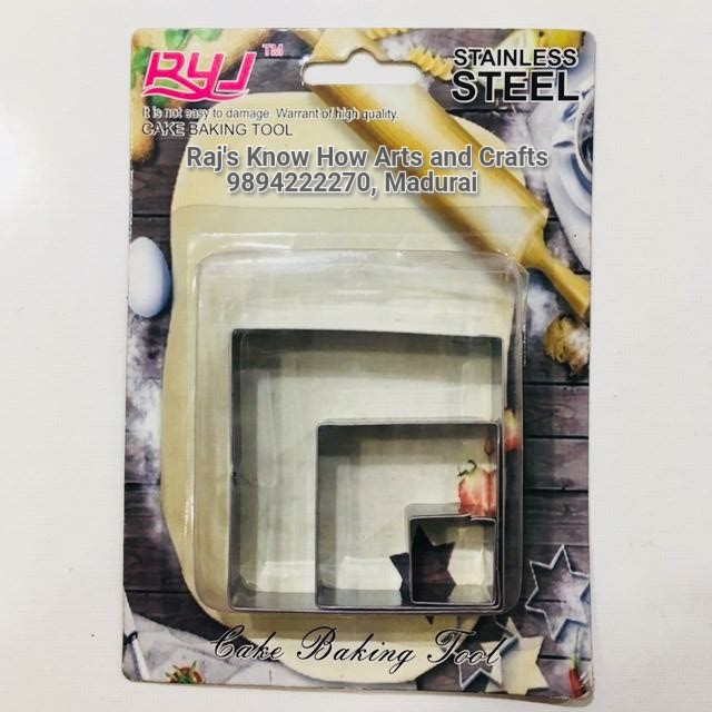 Square cutter set – KnowHowArtCraft